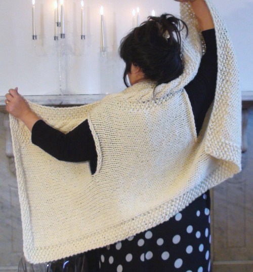 Belinda Harris-Reid design collection - BELLA WRAP, wrap-around jacket ...